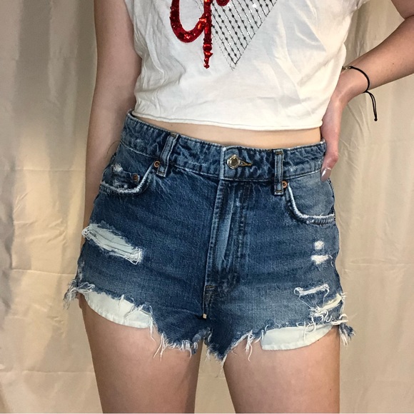 Zara | Shorts | Zara Denim Shorts | Poshmark